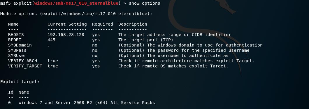 ms17-010（永恒之蓝）漏洞复现 | Jackyal Chee